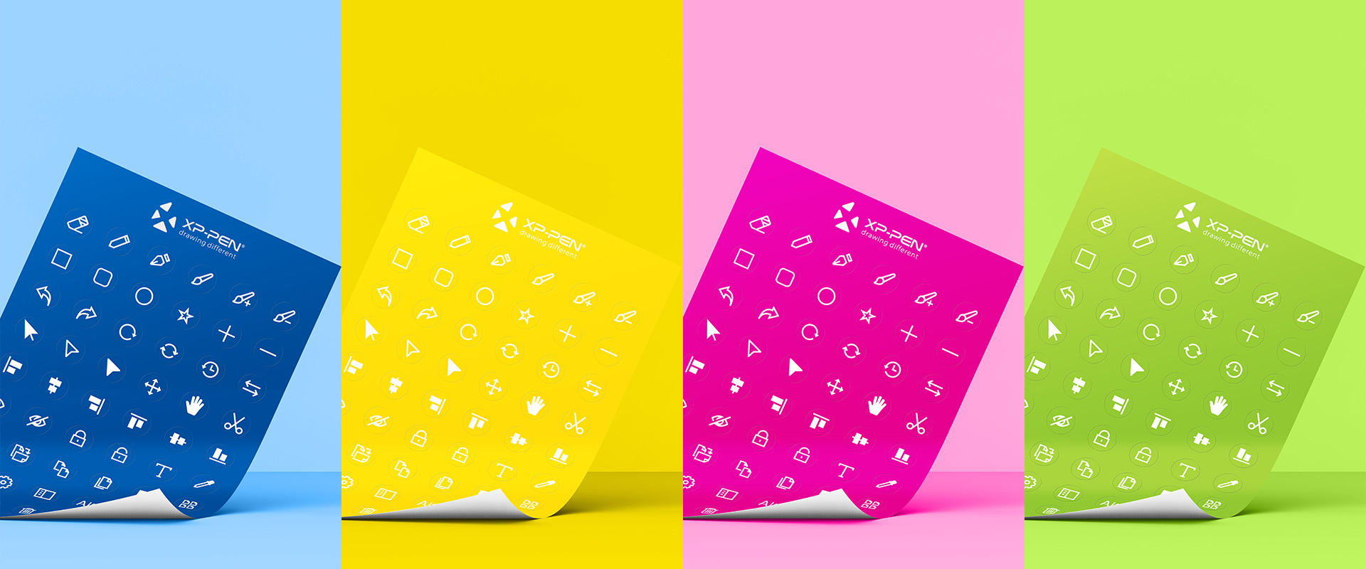 Shortcut Keys Sticker (Pack of 8) | XP-Pen VN Official Store