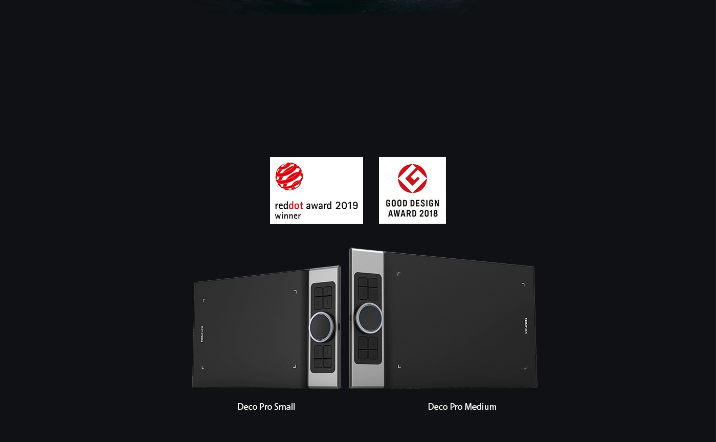 Bảng vẽ điện tử chuyên nghiệp Deco Pro S / M | XP-Pen VN Official Store