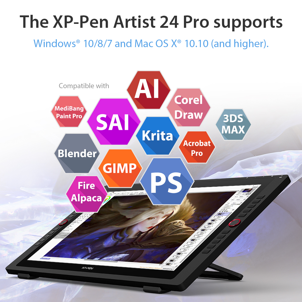 Bảng vẽ màn hình Artist 24 Pro | XP-Pen VN Official Store